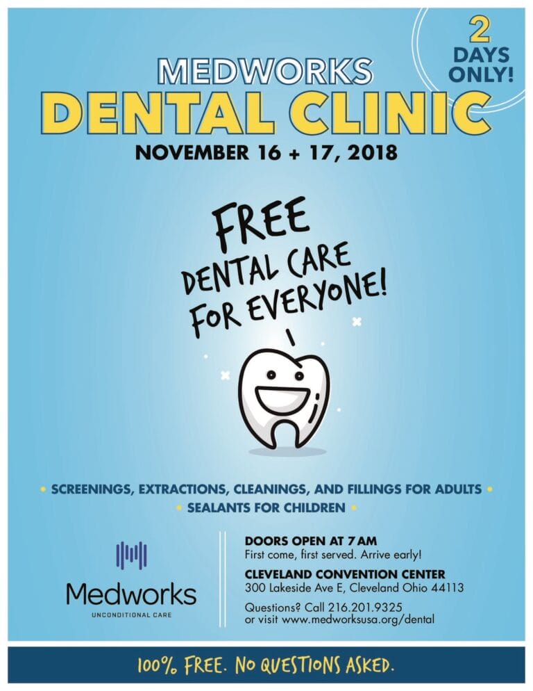 Free Dental Clinic at Cleveland Convention Center Nov. 16 and 17 ...
